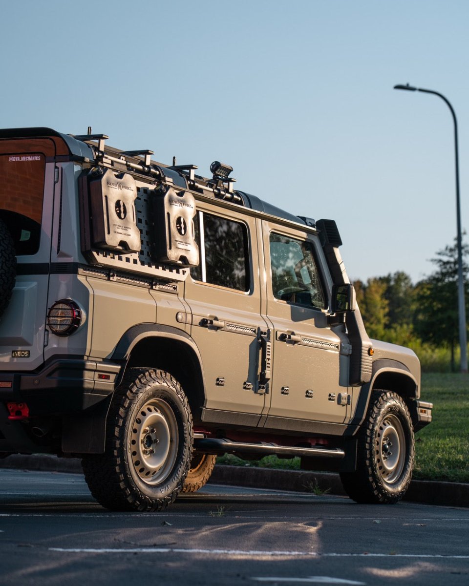 INEOS Grenadier Side Mounts, MOLLE & Roof Racks | DVA Mechanics